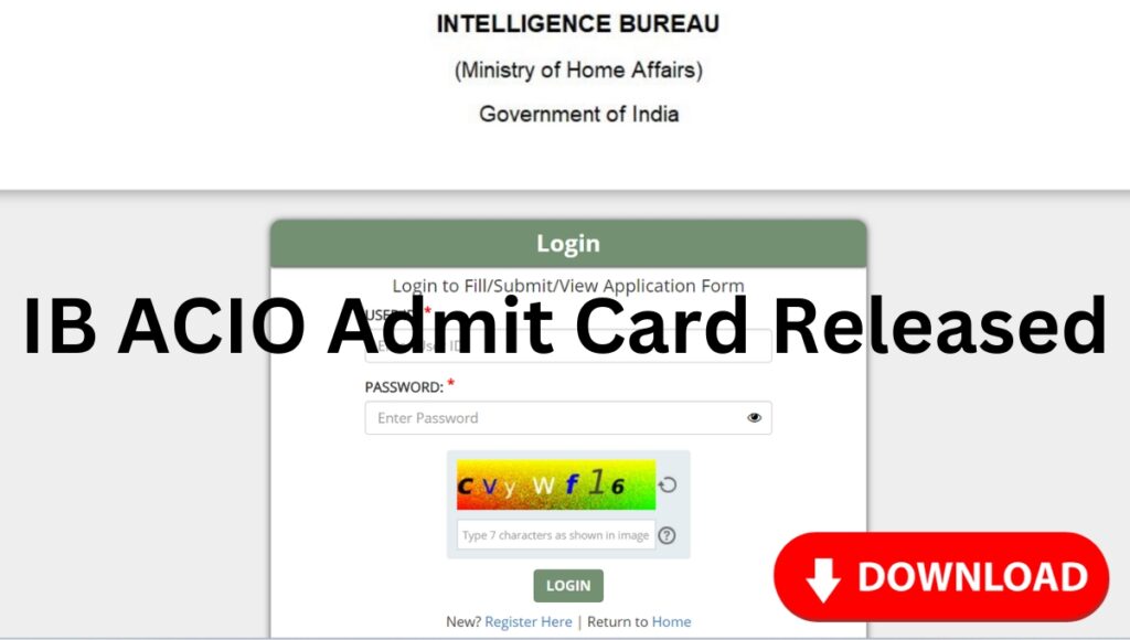 IB ACIO Admit Card Released Jan 2024 Update : MHA.GOV.IN –Download Now ... IB ACIO Admit Card Released Jan 2024 Update : MHA.GOV.IN –Download Now ...